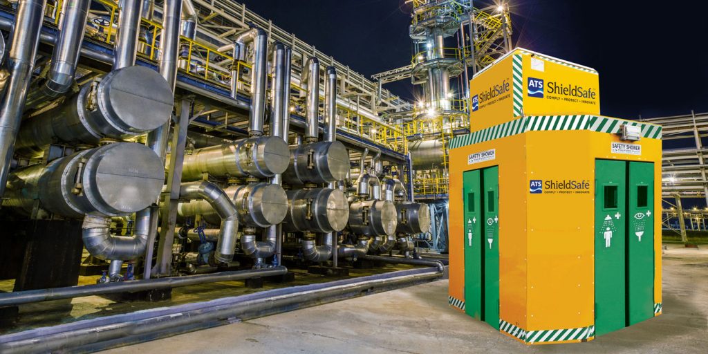 Improve refinery safety with innovative safety showers