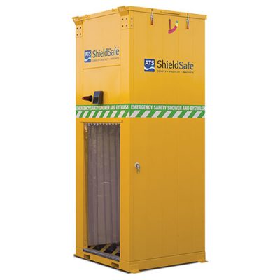 Solve Site Challenges with the EcoDrench™ Cubical Safety Shower
